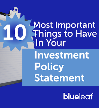 IPS Checklist from Blueleaf Advisor